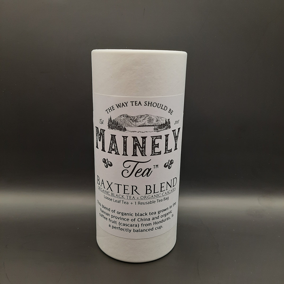 Baxter Blend - Black Tea & Cascara – Mainely Coffee